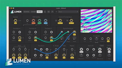 Lumen Analog Style Software Video Synthesizer
