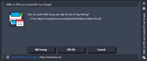 autolisp reviewer lisp in nối file pdf nối nhiều tệp tin pdf appending pdf file publish in