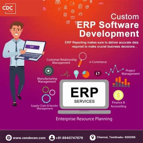 Erp Software Development Free Trial And Download Available At Rs 40000