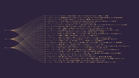 Premium Vector Big Data Visualization Social Network Financial