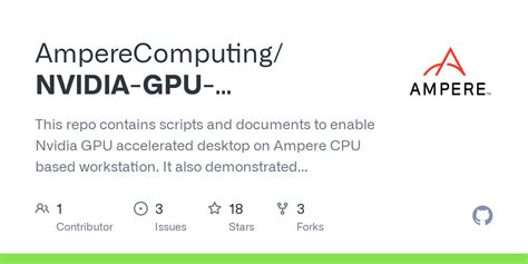 Github Amperecomputingnvidia Gpu Accelerated Linux Desktop On Ampere