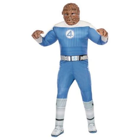 Adults The Fantastic Four The Thing Costume Xl Blue 1 Each