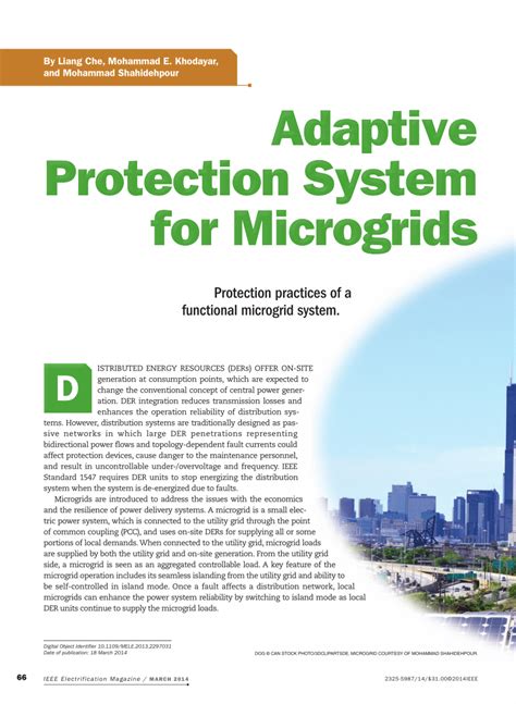 Pdf Adaptive Protection System For Microgrids Protection Practices Of A Functional Microgrid