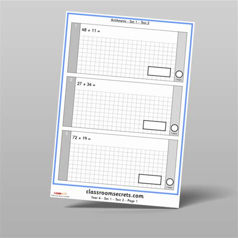 Year Autumn Arithmetic Test Resource Classroom Secrets