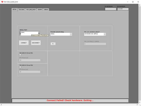 tdc1000 c2000evm gui for tdc1000 c2000evm sensors forum sensors