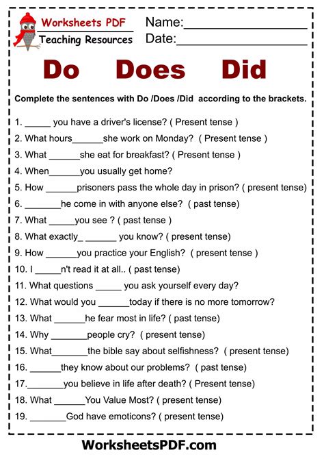 Simple Tense Interactive Worksheet Edform Worksheets Library