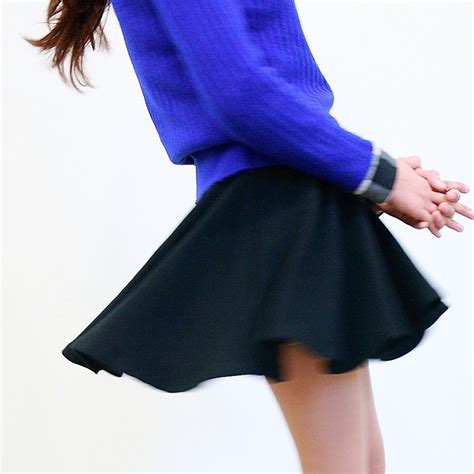 니트 모직 겨울 기모 미니 스커트 플레어 A라인 테니스 짧은치마 롱부츠