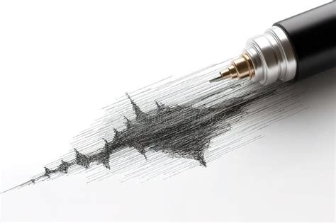 Creative Drawing Process Showcasing Detailed Sound Wave Art Created
