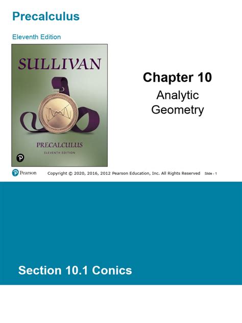 10 1 Conics Pdf Elementary Geometry Algebraic Geometry