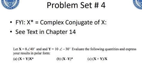 solved problem set 1 provide polar and rectangular