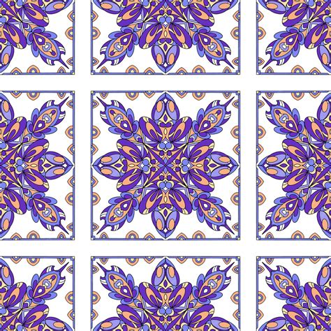 추상 민족 완벽 한 패턴입니다 부족 예술 Boho 인쇄 손으로 그린 장식 배경 질감 벽지 포장 프리미엄 벡터