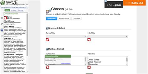 Accessibility Issues With Chosen Aria Label 2384865