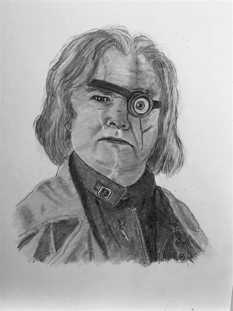 Mad Eye Moody Harry Potter Art Drawings Harry Potter Drawings Harry