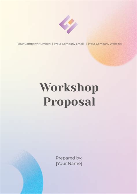 Free Workshop Templates To Edit Online