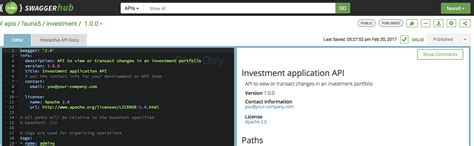 Defining An Api Using Swaggerhub Having Previously Developed Api By Richard Chamberlain Medium