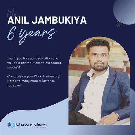 Magnusminds It Solution On Linkedin Workanniversary Magnusmindsteam Employeemilestones