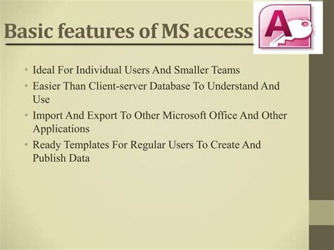 Ms Access Ppt 2017 By Gopal Saha Pptx
