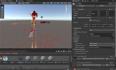 Updating FBX With New Mesh With New Blendsape Breaks FBX Help VRChat Ask Forum