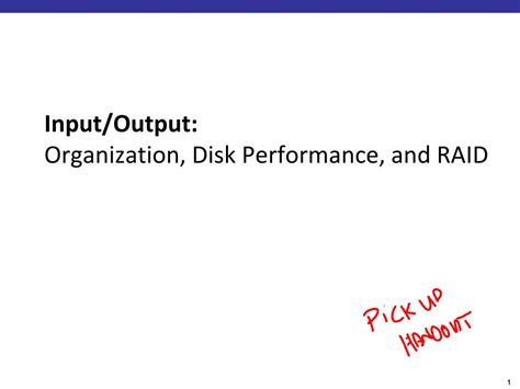 Ppt Inputoutput Organization Disk Performance And Raid Powerpoint Presentation Id2004216
