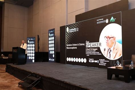 Taher Mohammad On Linkedin Now Construction Management Summit Cms The Speech Of Dr Sherif El…