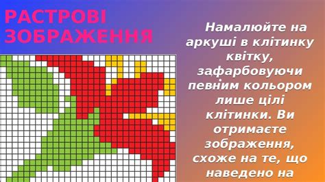 Презентація Поняття компютерної графіки Растрові зображення їхні властивості 6 клас