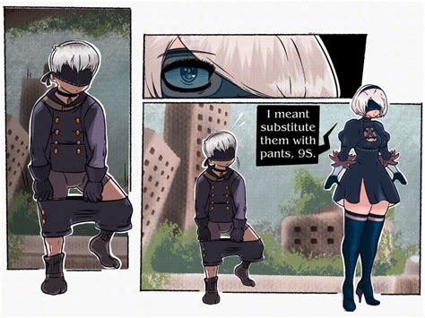 B And S Nier And More Drawn By Jiggidyjakes Danbooru