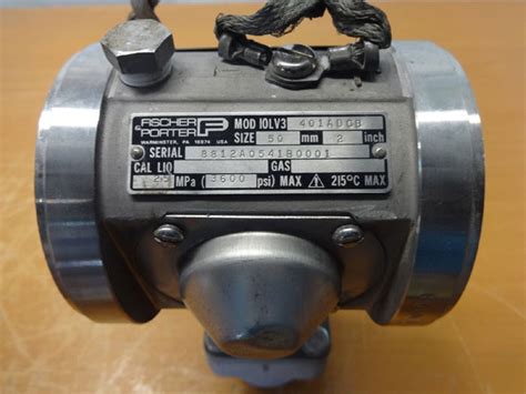 Fischer And Porter 2 Flow Tube Meter I0lv3 401adcb