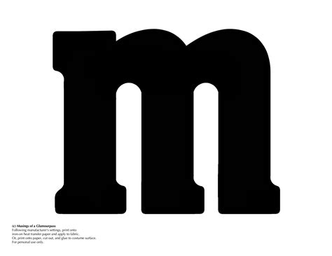Printable Mandm Logo