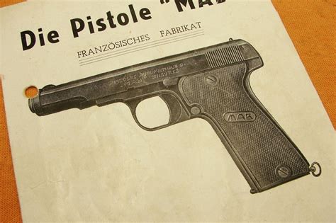 Mab Model D Manual Genuine Militaria