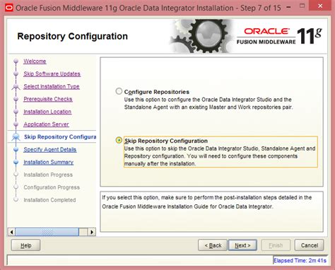 hướng dẫn cài đặt oracle data integrator 11g ~ oracle tech talk