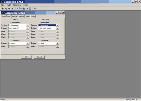 Coordinate Converters I NAD Conversions