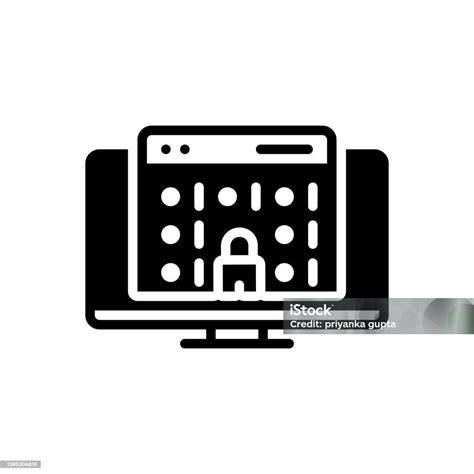 Vulnerability Penetrability Stock Illustration Download Image Now Binary Code Event Icon
