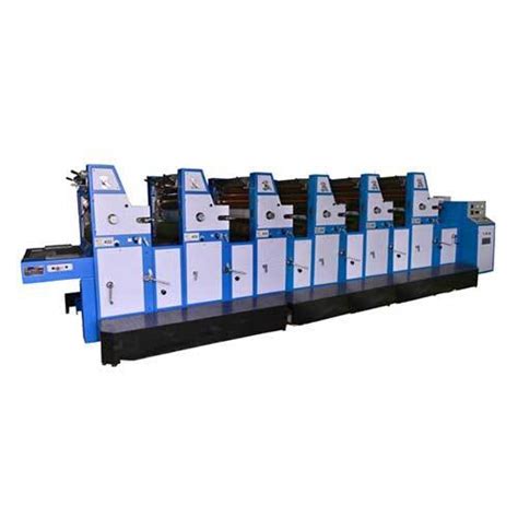 Automatic Four Colour Sheet Fed Offset Printing Machine At Best Price In Faridabad Blue Print Line