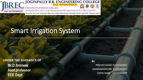 Smart Irrigation System Revolutionizing Agriculture With Iot Sensors And Automation For Water