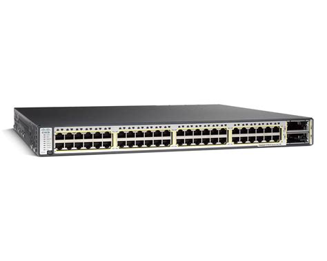 Ws C3750e 48pd E Switch Cisco Catalyst 3750e Poe Ip Services 48 Portów Poe 420w Uplink 10g
