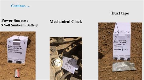 Post Blast Investigation