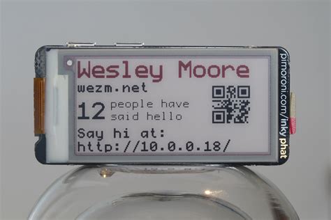 The Badge In Its Final State After The Conference