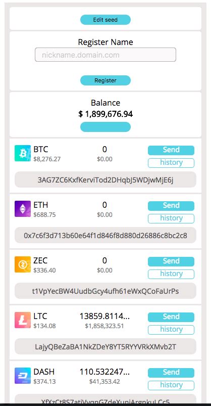 GitHub Web3space Wallet Opensourced Multi Currency Wallet ETH BTC LTC ZEC XMR With