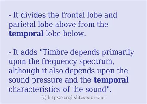 Temporal How To Use In Sentences Englishteststore Blog