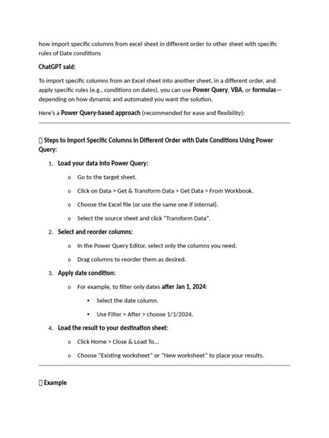 How Import Specific Columns From Excel Sheet In Different Order To
