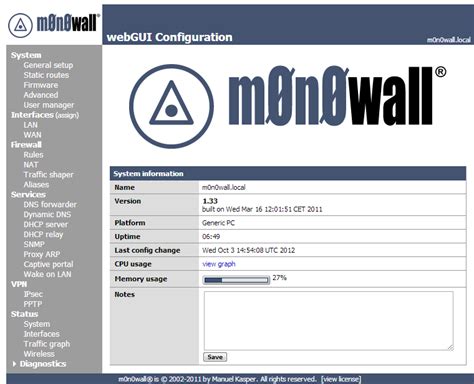 Asafety Csrf Rce M0n0wall 133 Remote Root Access