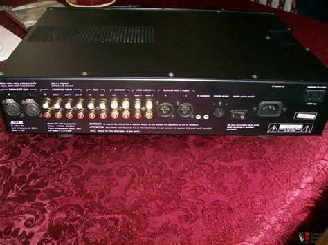 Adcom Gfp 750 Stereo Preamplifier With Remote Control And Hi Fi Tuning Fuse Photo 637300 Canuck