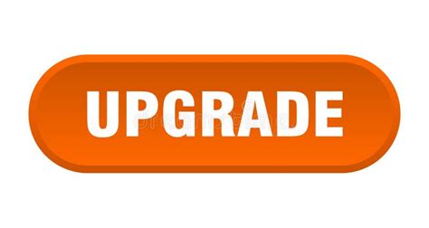 upgrade button stock vector illustration of button 119894774