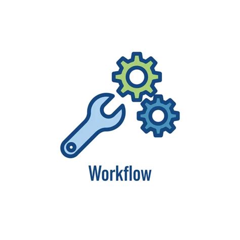 Workflow Efficiency Icon Showing An Aspect Of Efficiency In Work Stock Vector Image By