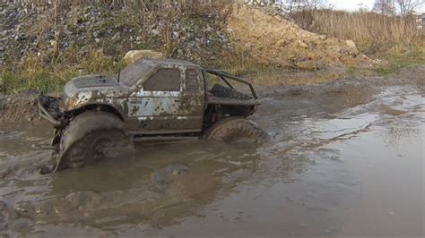 RC Axial SCX10 Honcho RTR Extreme Mudding Videoschnitt Gopro