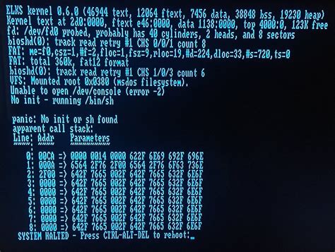 Panic No Init Or Sh Found Again Issue Ghaerr Elks GitHub