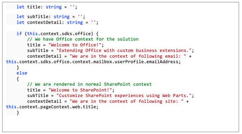 Using Sharepoint Framework To Build Office Add Ins Applied