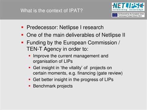 Ppt Netlipse Infrastructure Project Assessment Tool Powerpoint