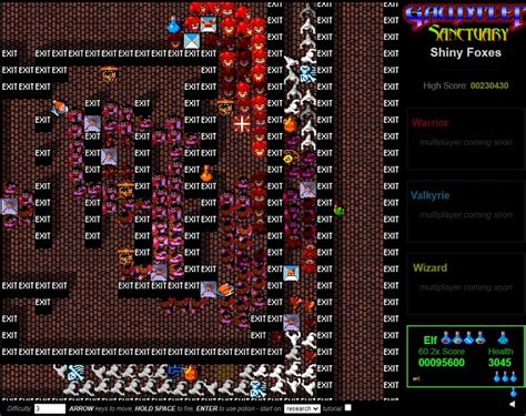 Walls To Exits Image Gauntlet Sanctuary Mod For Dungeon Javascript Engine Moddb