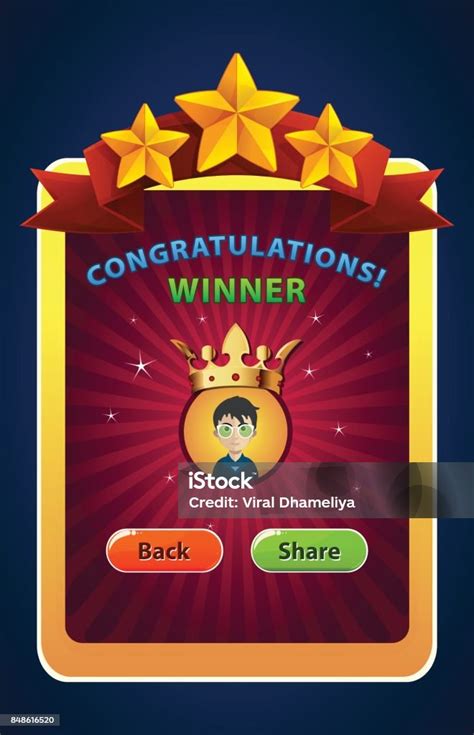 携帯ゲーム勝者画面 Ui のベクトル図 勝つのベクターアート素材や画像を多数ご用意 勝つ 成功 ゲーム Istock